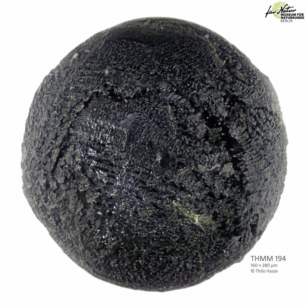 urban micrometeorite database • Urbane Mikrometeorite